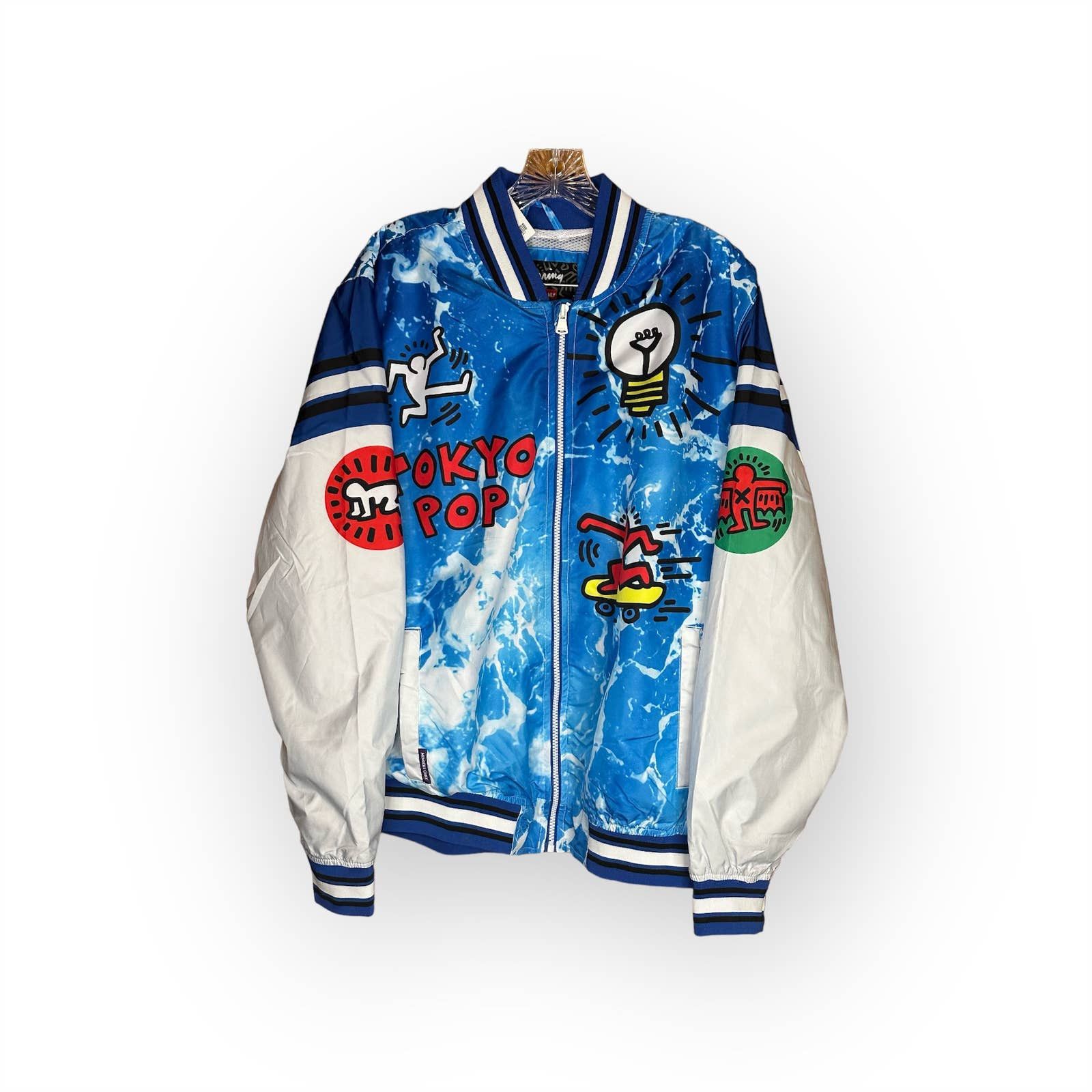Members Only NWT Keith Haring Members Only Tokyo Pop Jacket Size Large ...