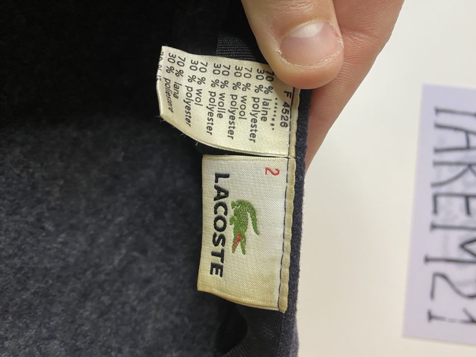 Vintage Lacoste vintage wool cap hat | Grailed
