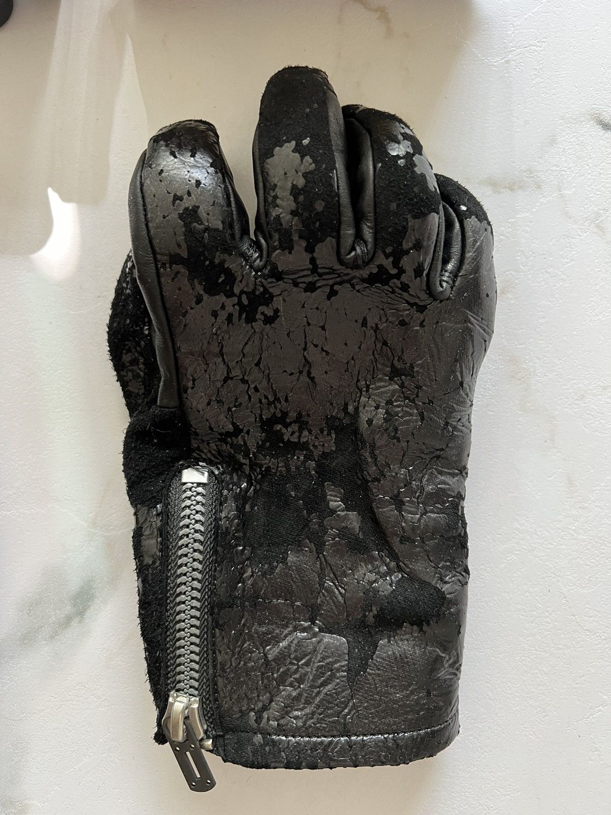 Carol Christian Poell × Saddam Teissy D. Hygen Horse Leather SCAB Print ...