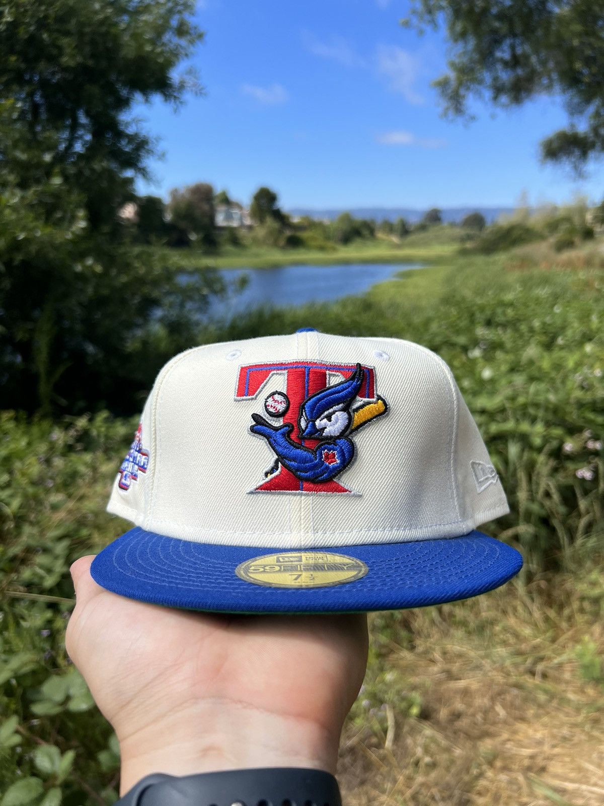 New Era Toronto Blue Jays 7 1/2 Muscle Bird Hype USA | Grailed