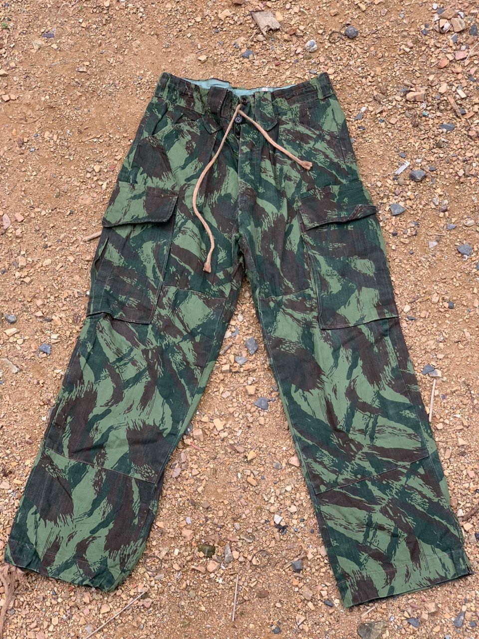 Vintage Vintage 60s french hbt lizard camo pants | Grailed