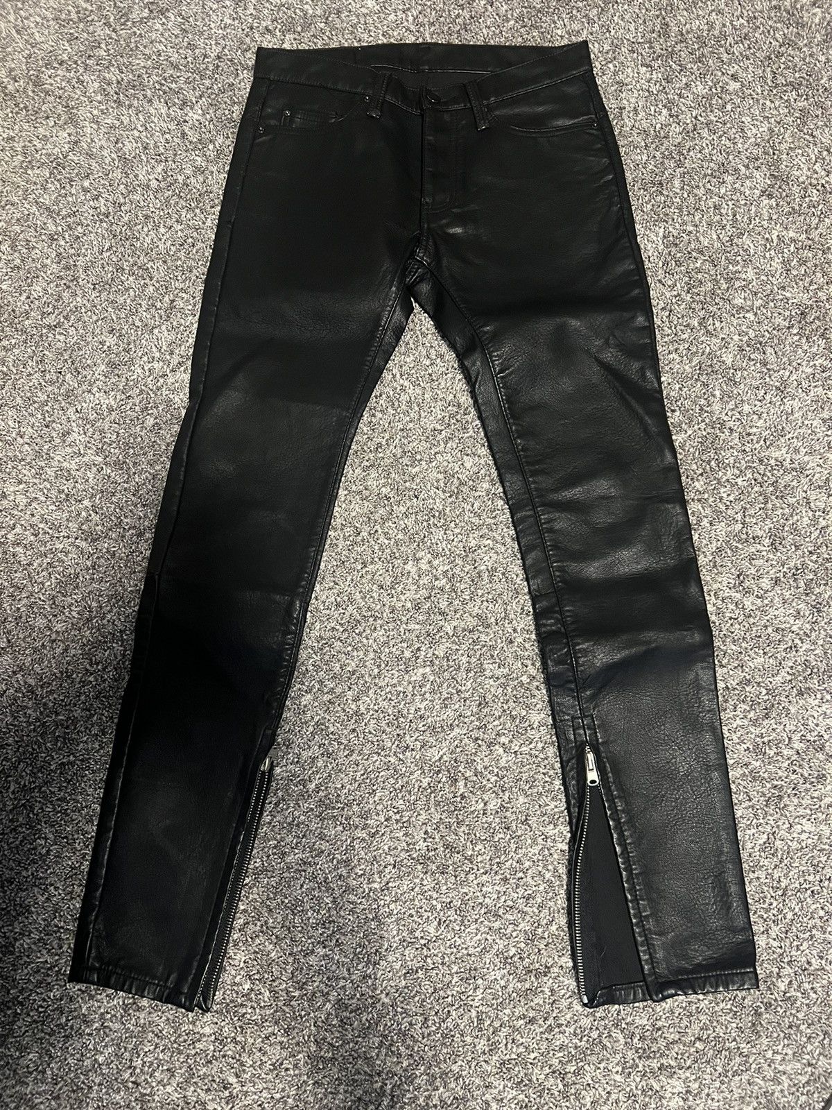 MNML Leather Pants MNML | Grailed