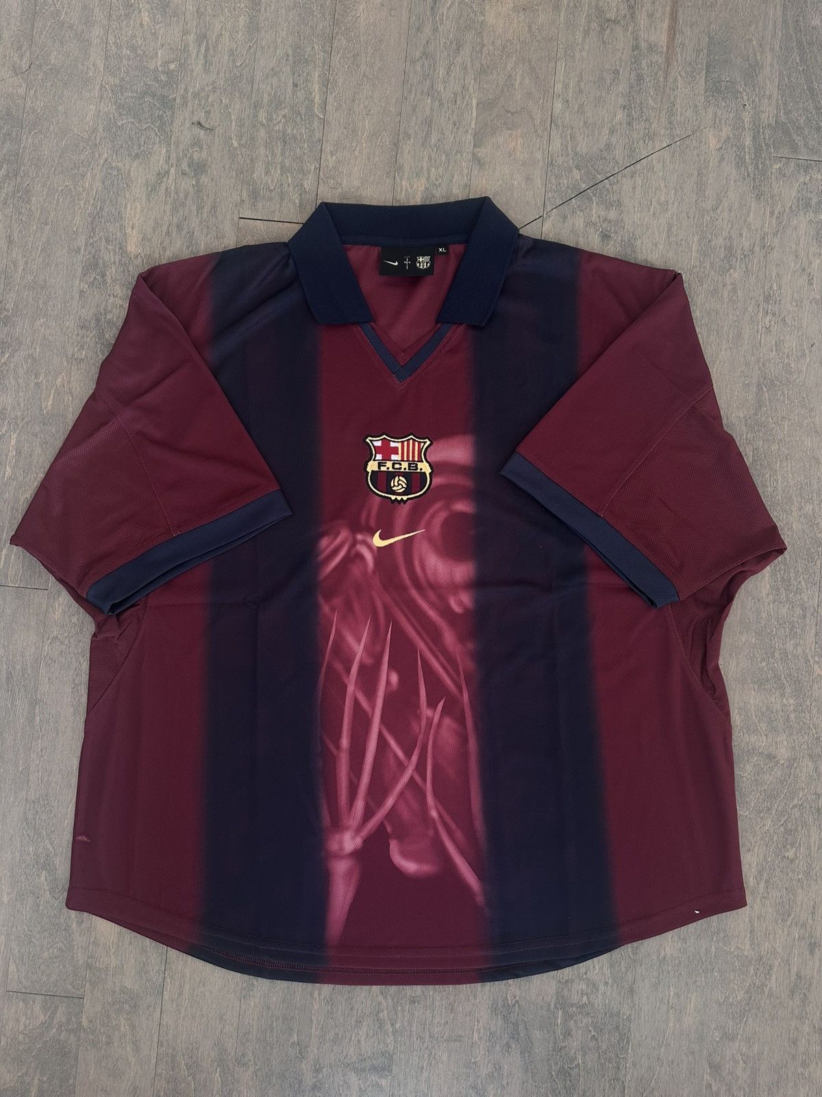 Nike × Travis Scott Travis Scott x Nike x FC Barcelona Home Skeleton ...