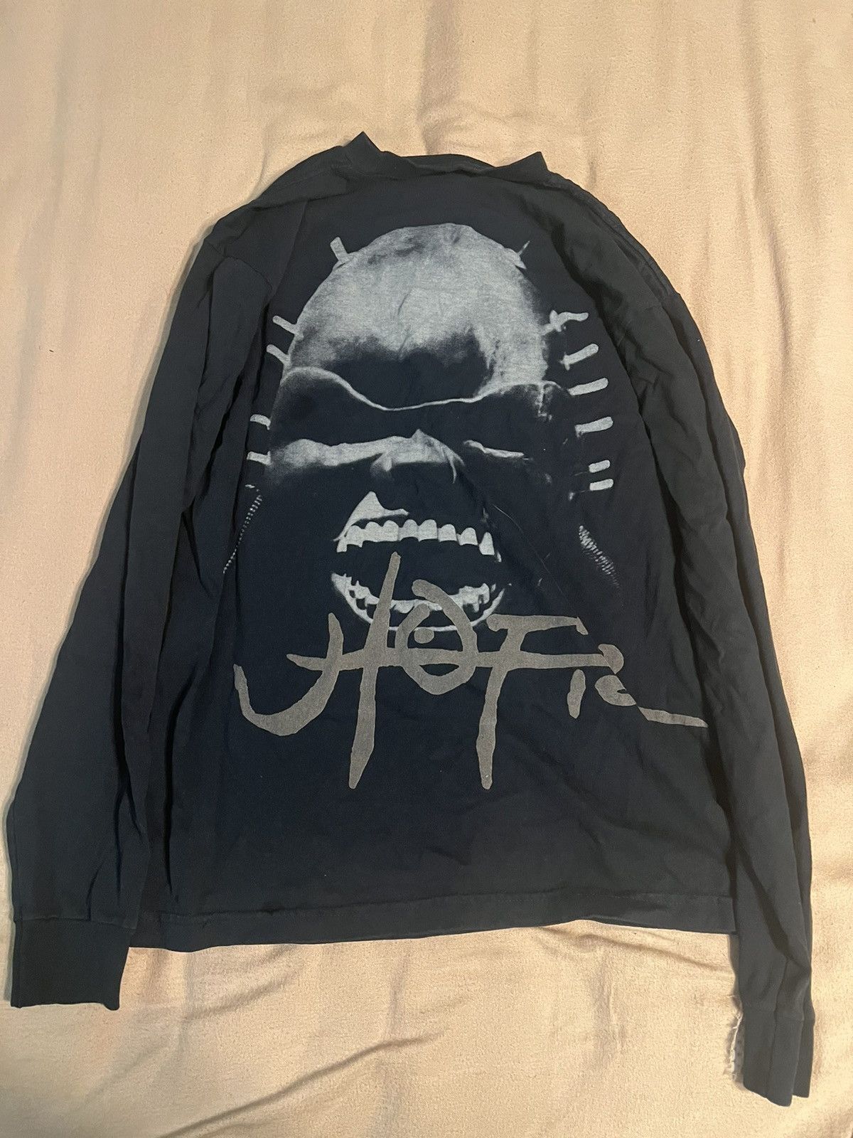 Travis Scott Travis Scott utopia long sleeve face tee | Grailed