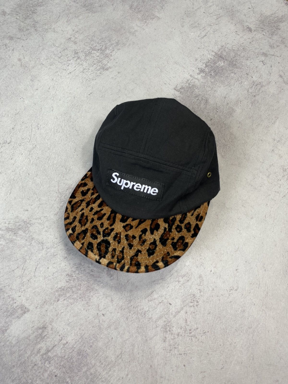 Supreme Supreme Leopard Camp Cap 5-Panel F/W 2011 | Grailed