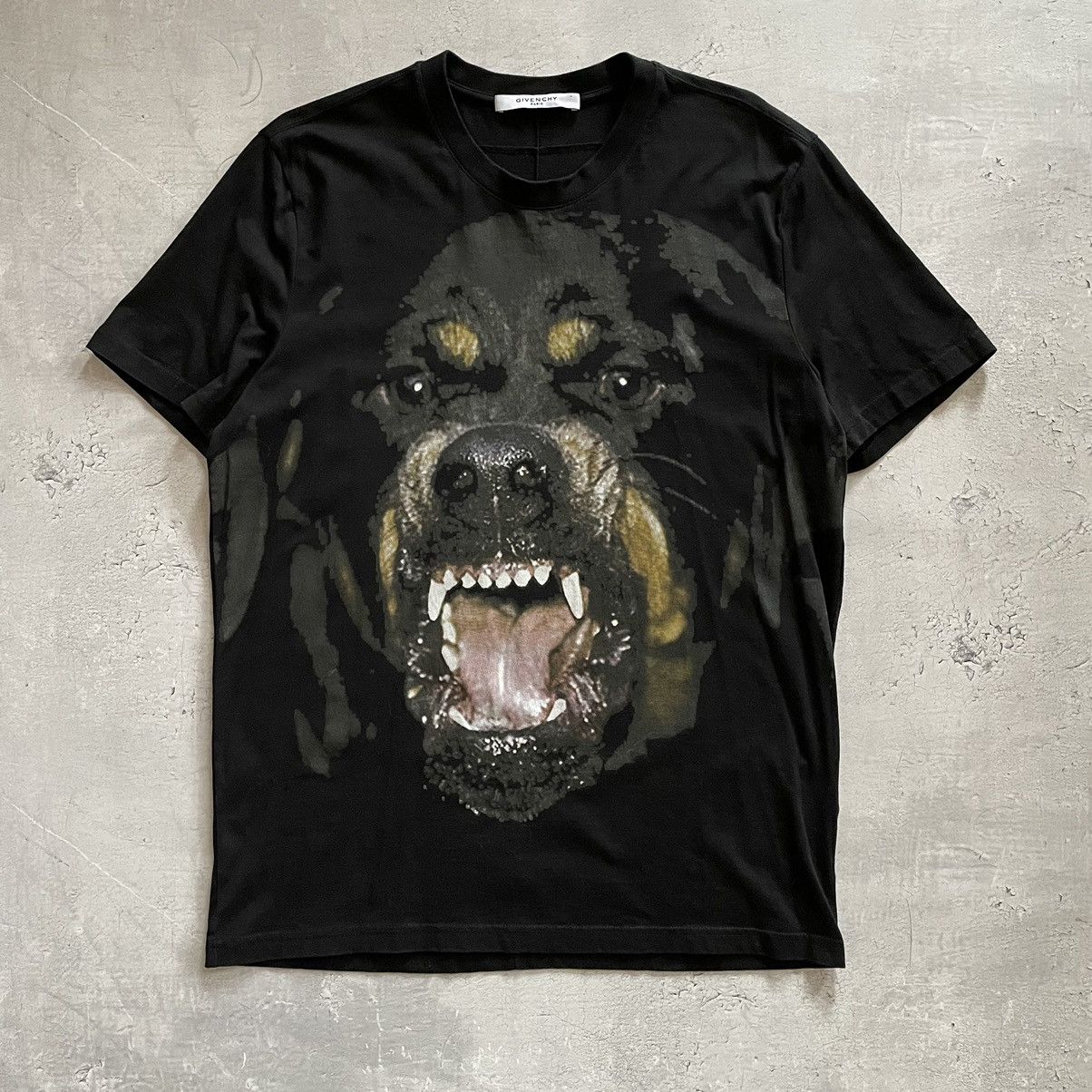Givenchy GIVENCHY Iconic Rottweiler Dog Black Tee | Grailed