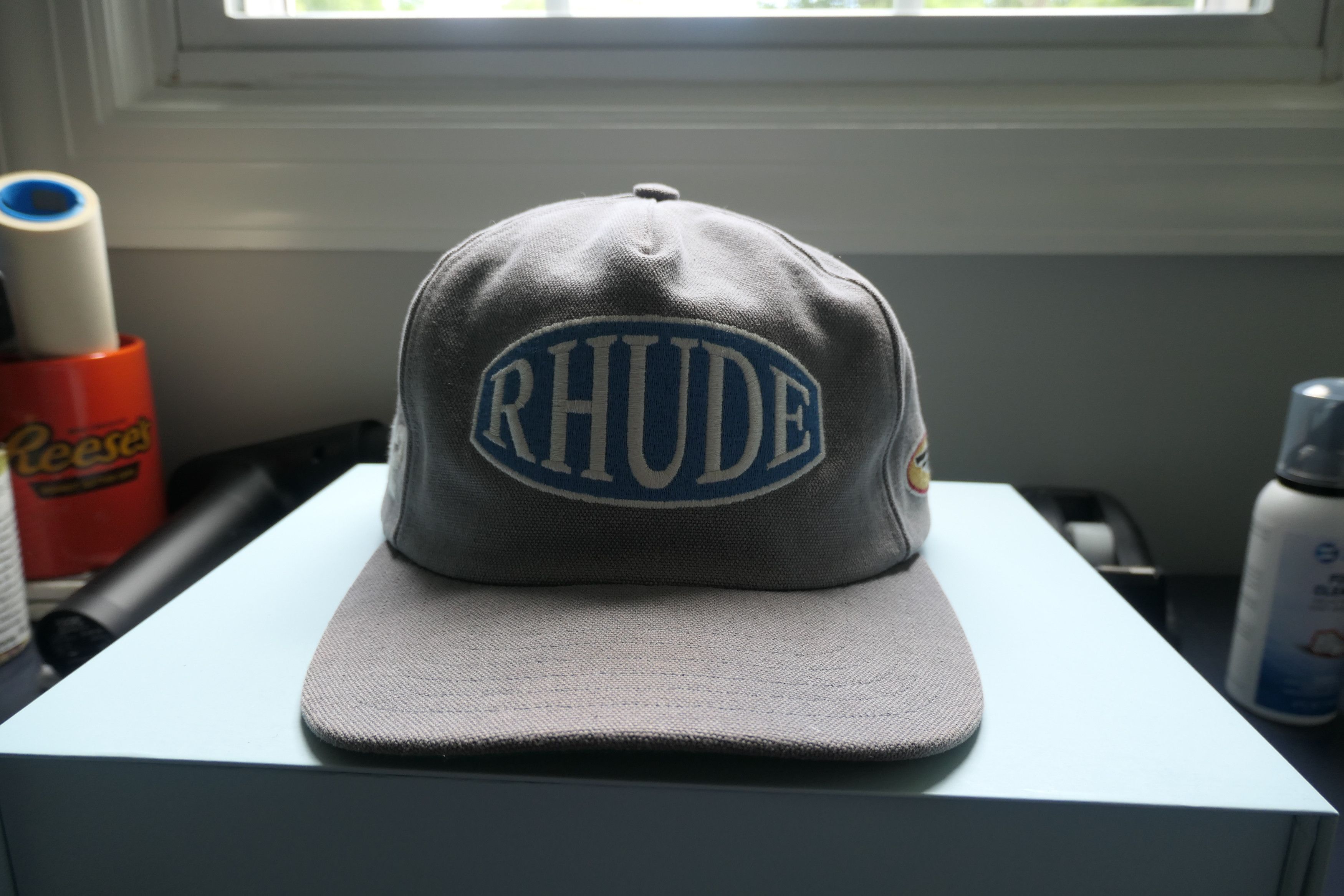 Rhude Rhude Gray Rally Cap Snapback | Grailed