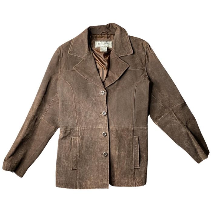 Vintage Paris Blues vintage brown leather jacket | Grailed