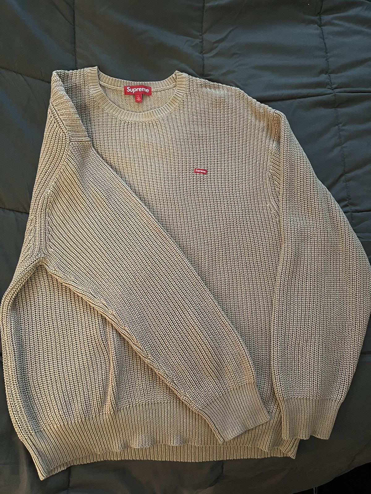 Supreme Supreme Small Box Ribbed Sweater | Grailed