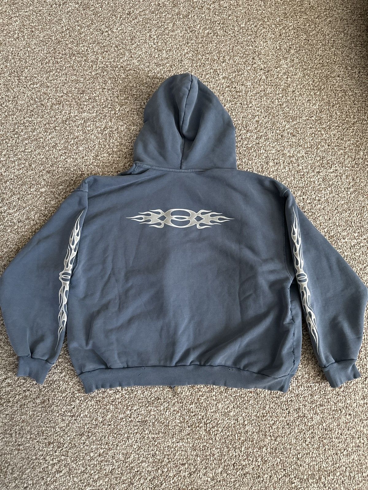 Balenciaga Balenciaga Burning Unity Zip Up | Grailed