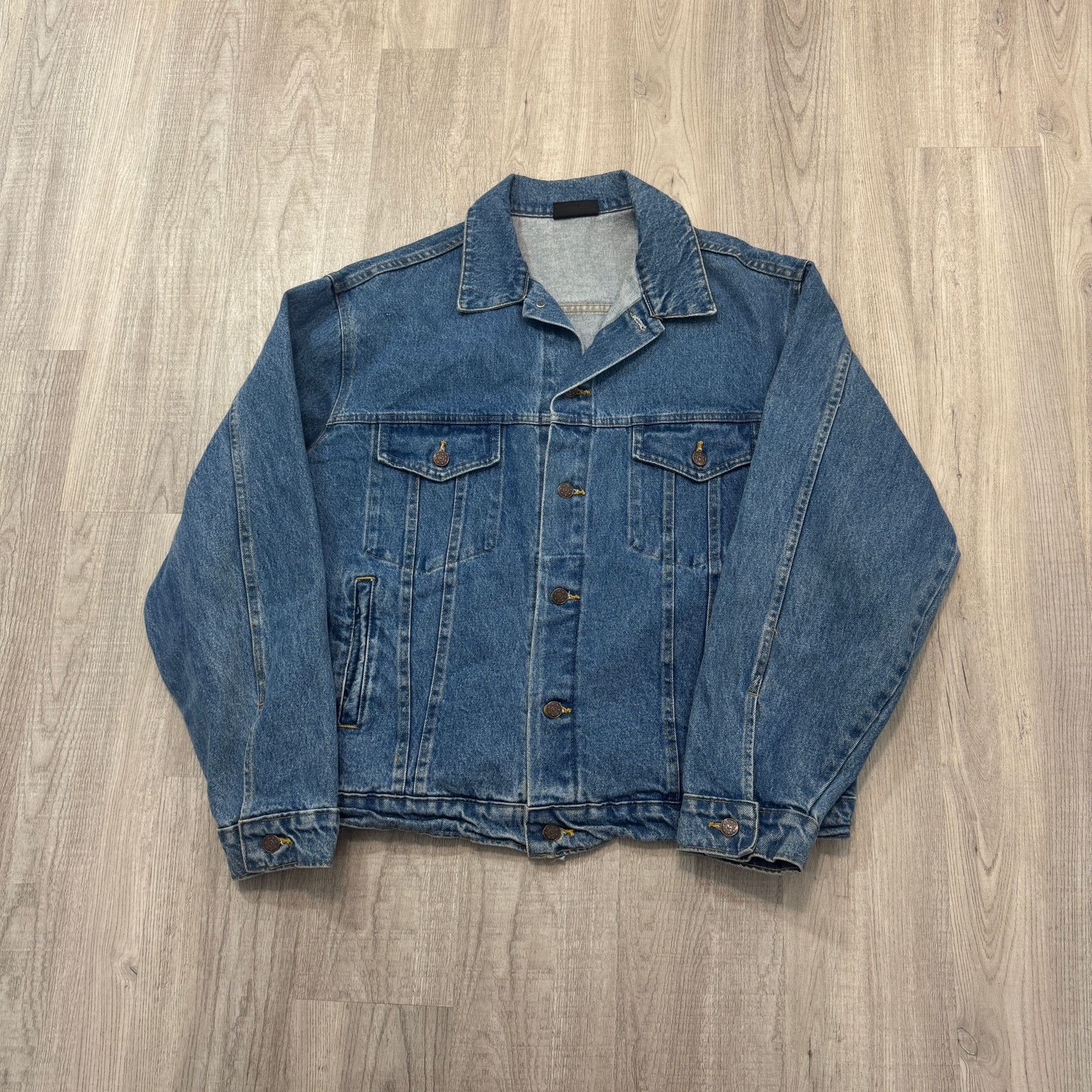 Vintage Vintage Union Line Denim Jacket Men's Extra Large Blue 90s ...