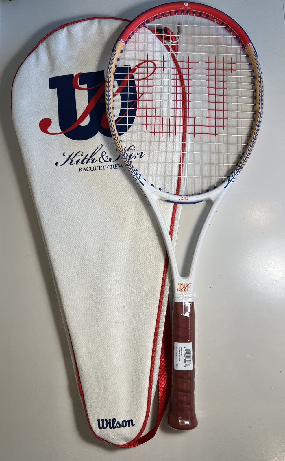 Kith × Wilson Athletics Kith for Wilson Tennis Pro Staff 97L V14 Racket ...
