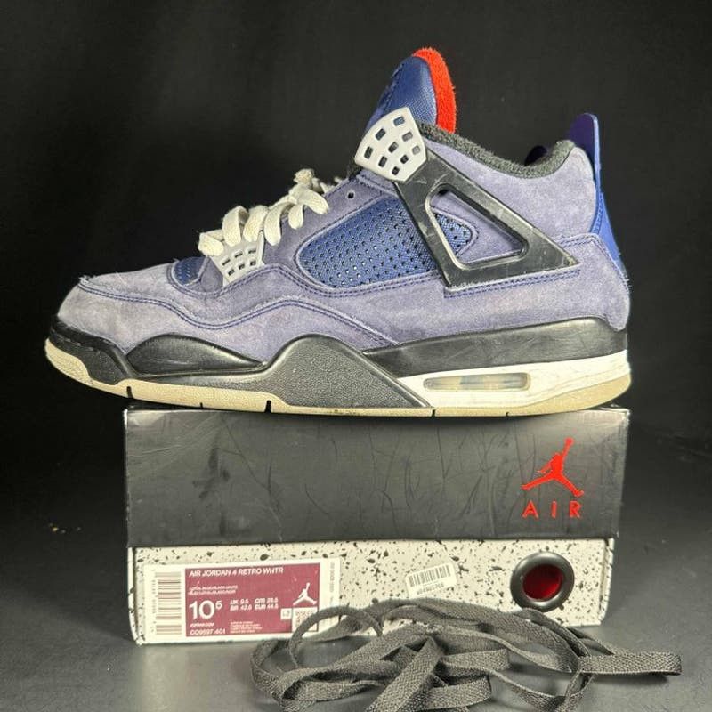 Jordan Brand Air Jordan 4 Retro Winter 'Loyal Blue' Pre-owned Men ...