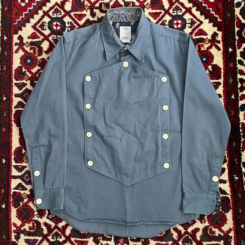 Loro Piana Visvim Giza Waist Shirt with Special Patches | Grailed