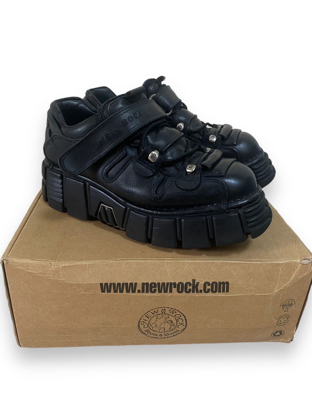 Avant Garde × New Rock × Vintage Vintage New Rock M106 leather boots ...