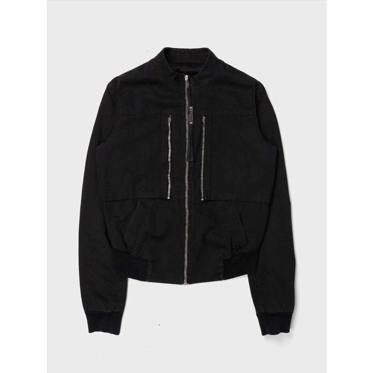 Rick Owens Rick Owens SS05 Scorpio Triple Zip Cargo Bomber | Grailed