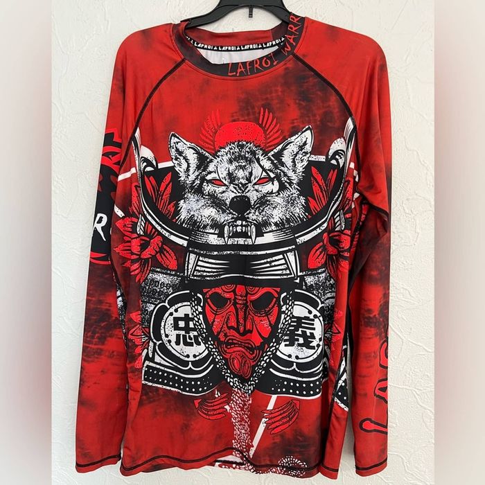 Ufc LAFROI Mens Long Sleeve Compression Shirt Rash BJJ JIU-JITSU | Grailed