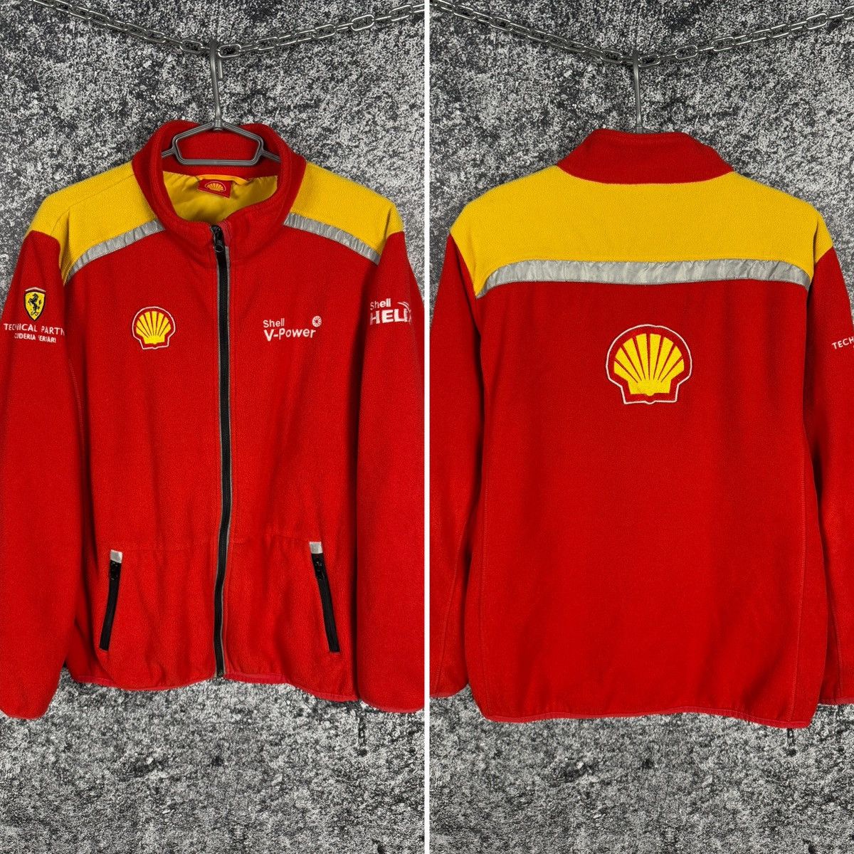 Ferrari × Formula 1 Shell V-Power Scuderia Ferrari Full Zip Fleece ...