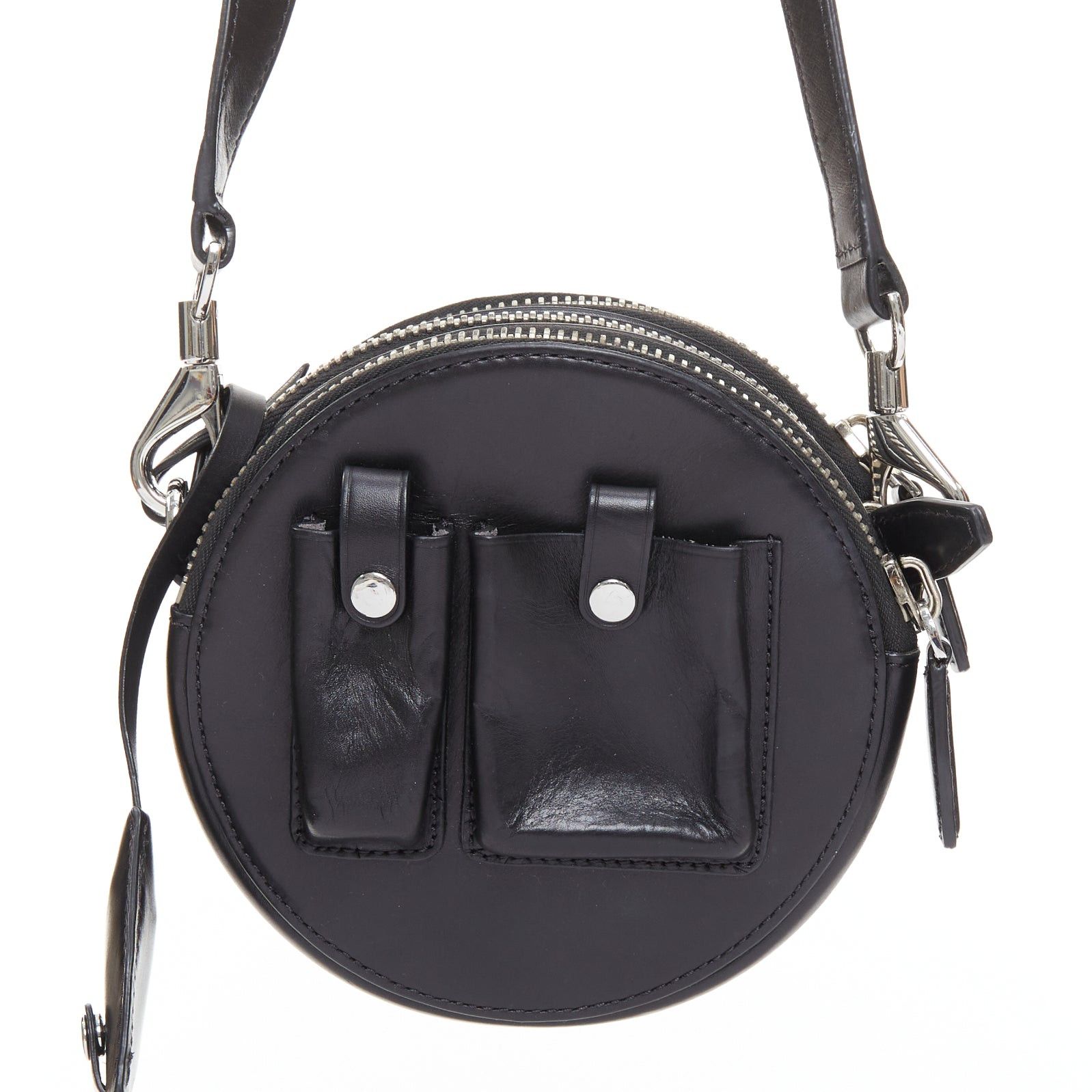 Alexander Wang ALEXANDER WANG Runway Canteen black circle multi pocket ...