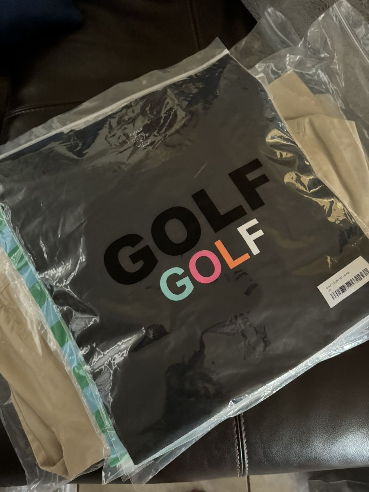Golf Wang Colors Tee Black | Grailed