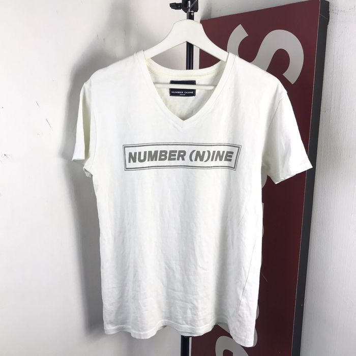 Vintage 💥Rare Archive number nine logos shirt | Grailed