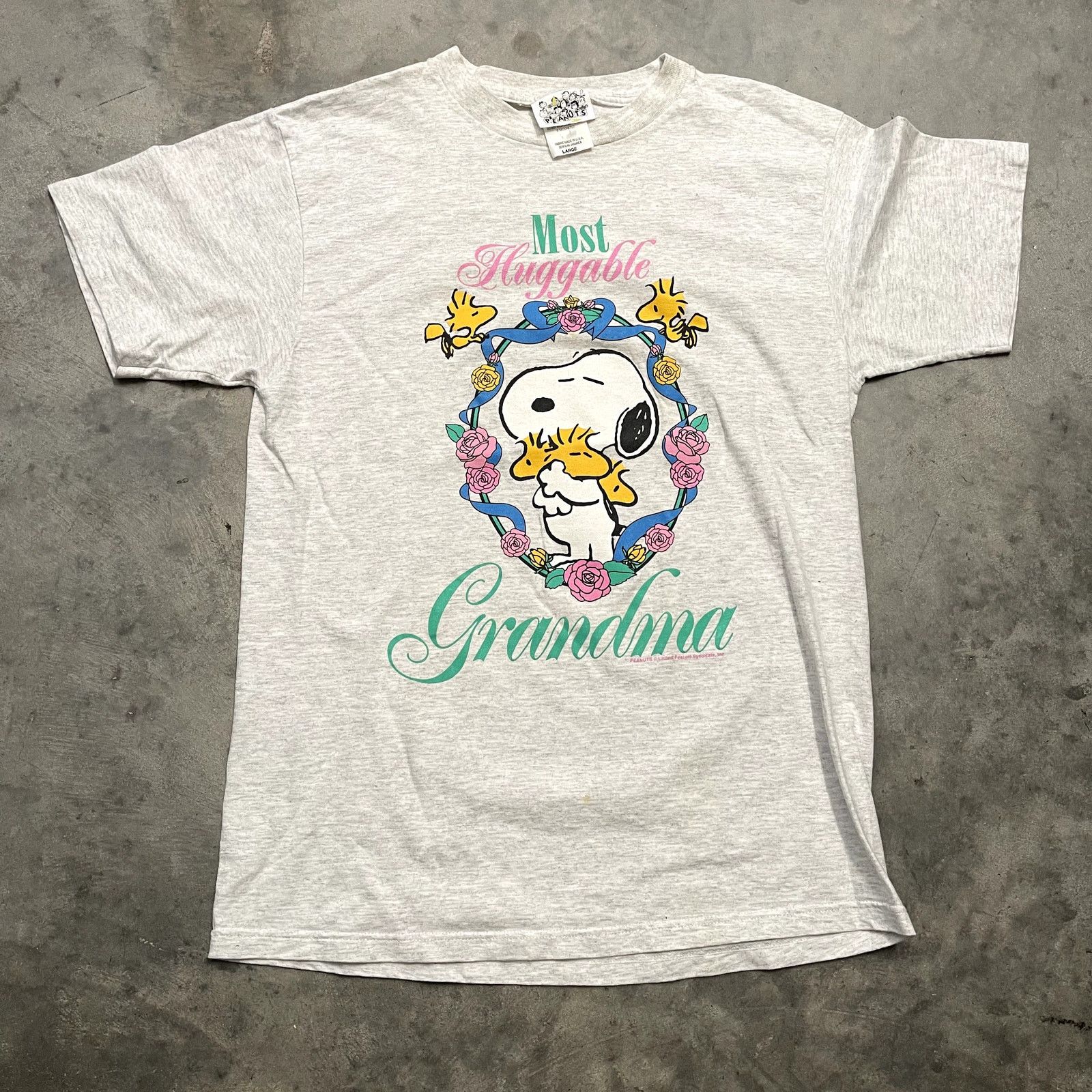 Peanuts Vintage Peanuts Snoopy Most Humble Grandma T-Shirt | Grailed