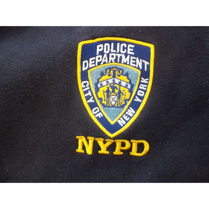 Vintage NYPD Sweatshirt Men Sz L Cotton Police Department Long Sleev ...