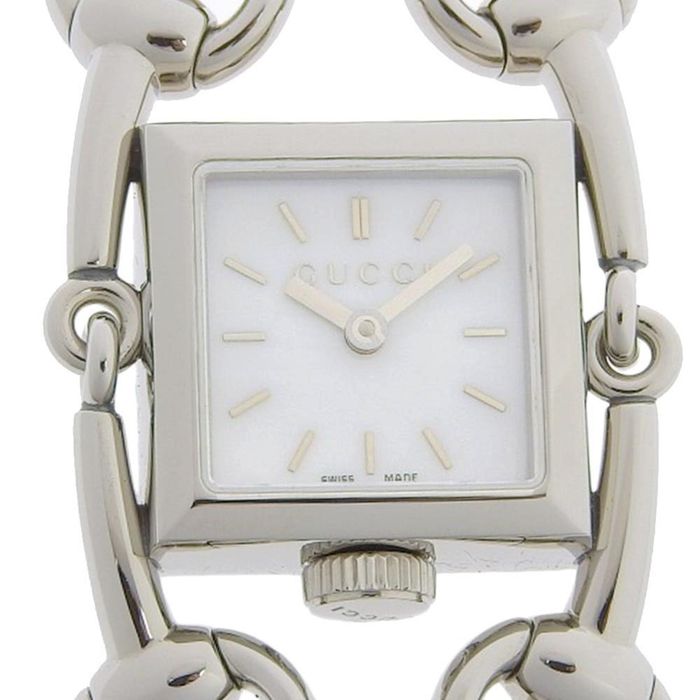 Gucci GUCCI Signoria 116.5 Stainless Steel Quartz Analog Display Ladies ...