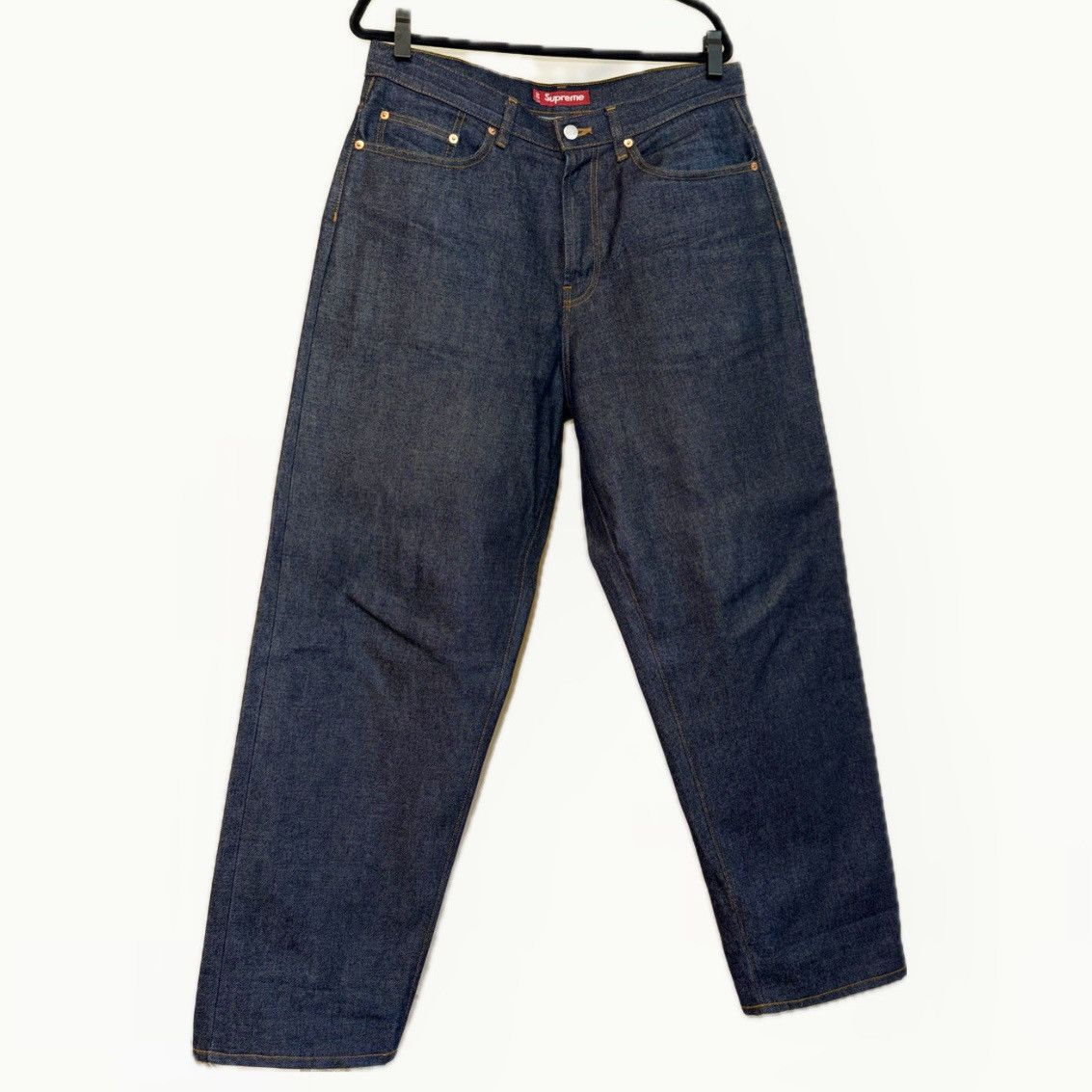 Supreme Rigid Baggy Selvedge Jean | Grailed