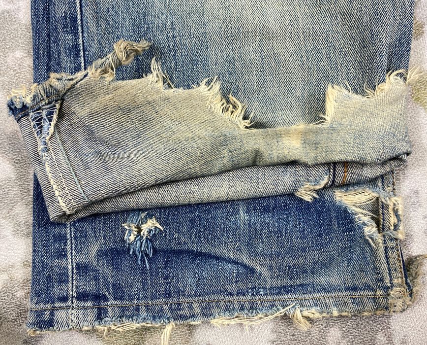 Vintage Dirty Used Blue Vintage Levi's 503 32x31.5 Denim -JN1390 | Grailed