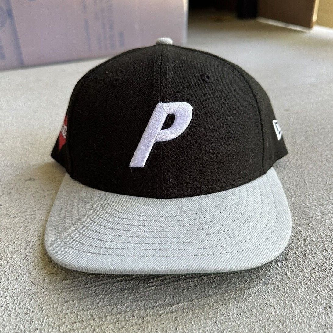 Palace Palace P New Era LP 59Fifty Fitted Cap 7 3/4 Black/Gray | Grailed