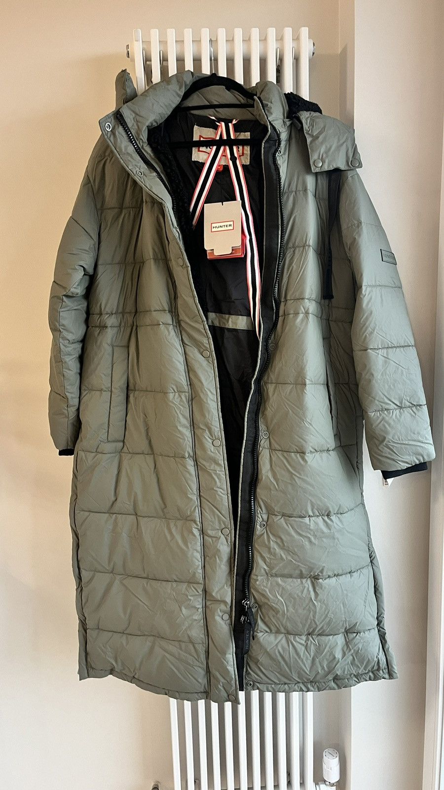 Hunter Hunter Intrepid long puffer coat jacket | Grailed