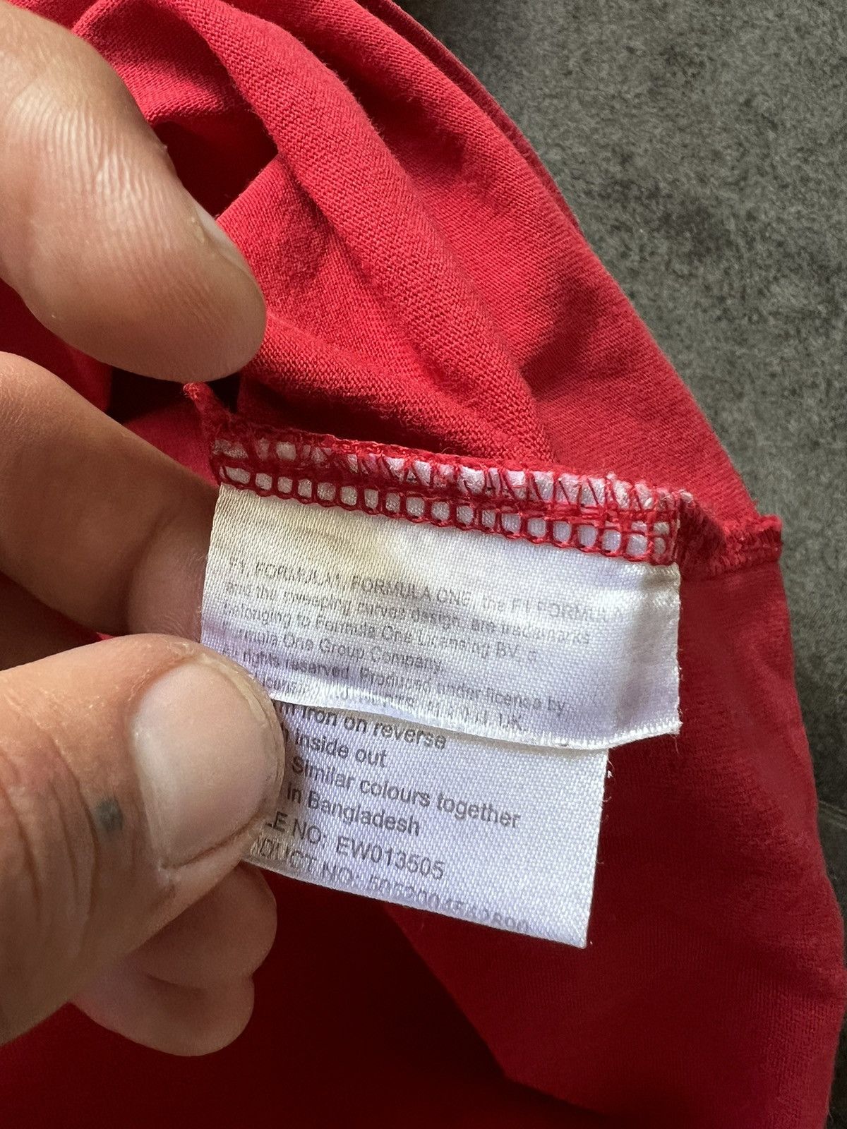 Vintage Formula 1 F1 official merch tee | Grailed