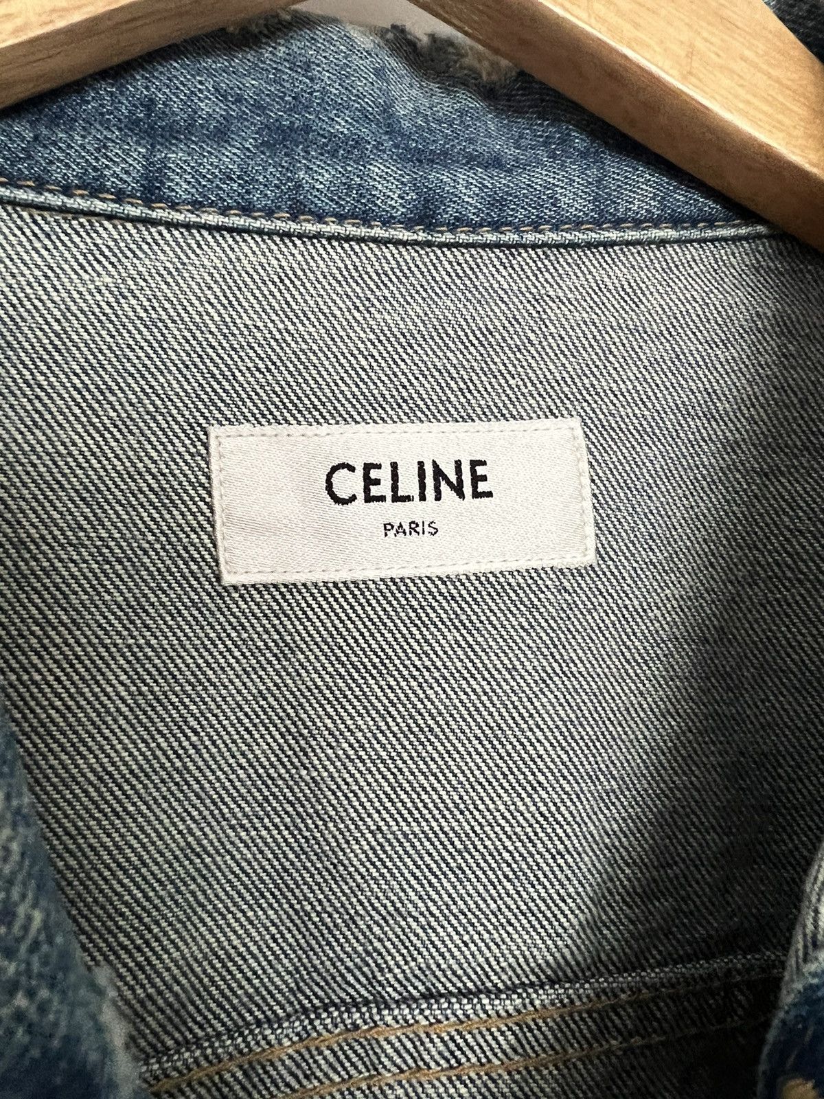 Celine × Hedi Slimane Denim jacket | Grailed