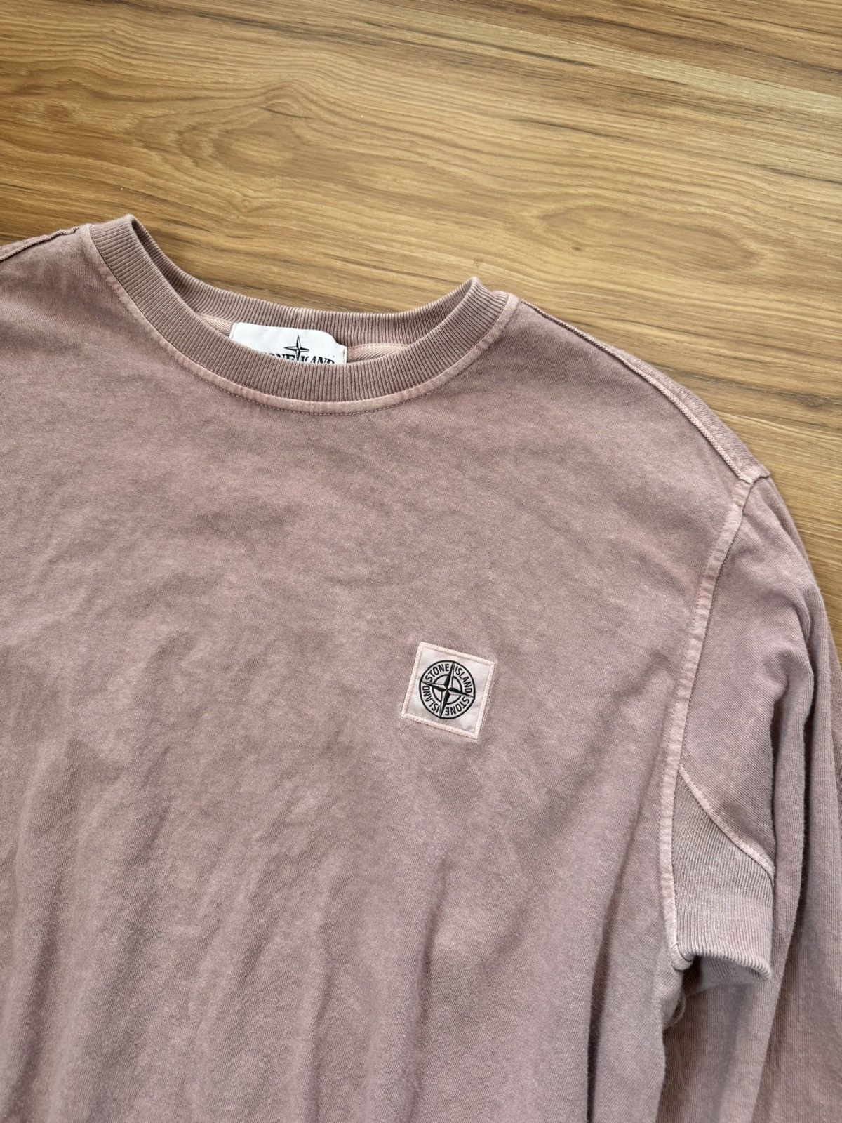 Stone Island Stone Island Long sleeve Rust Pink | Grailed