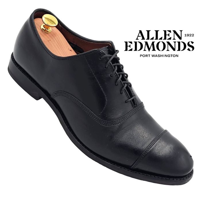 Allen Edmonds Allen Edmonds USA "Park Avenue" Men's 10 Black Leather ...