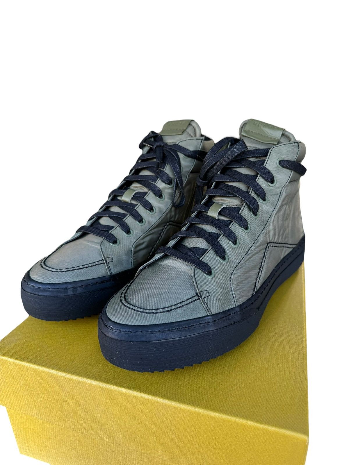 Rhude 2019 Unreleased V1 Hi Nylon Green | Grailed