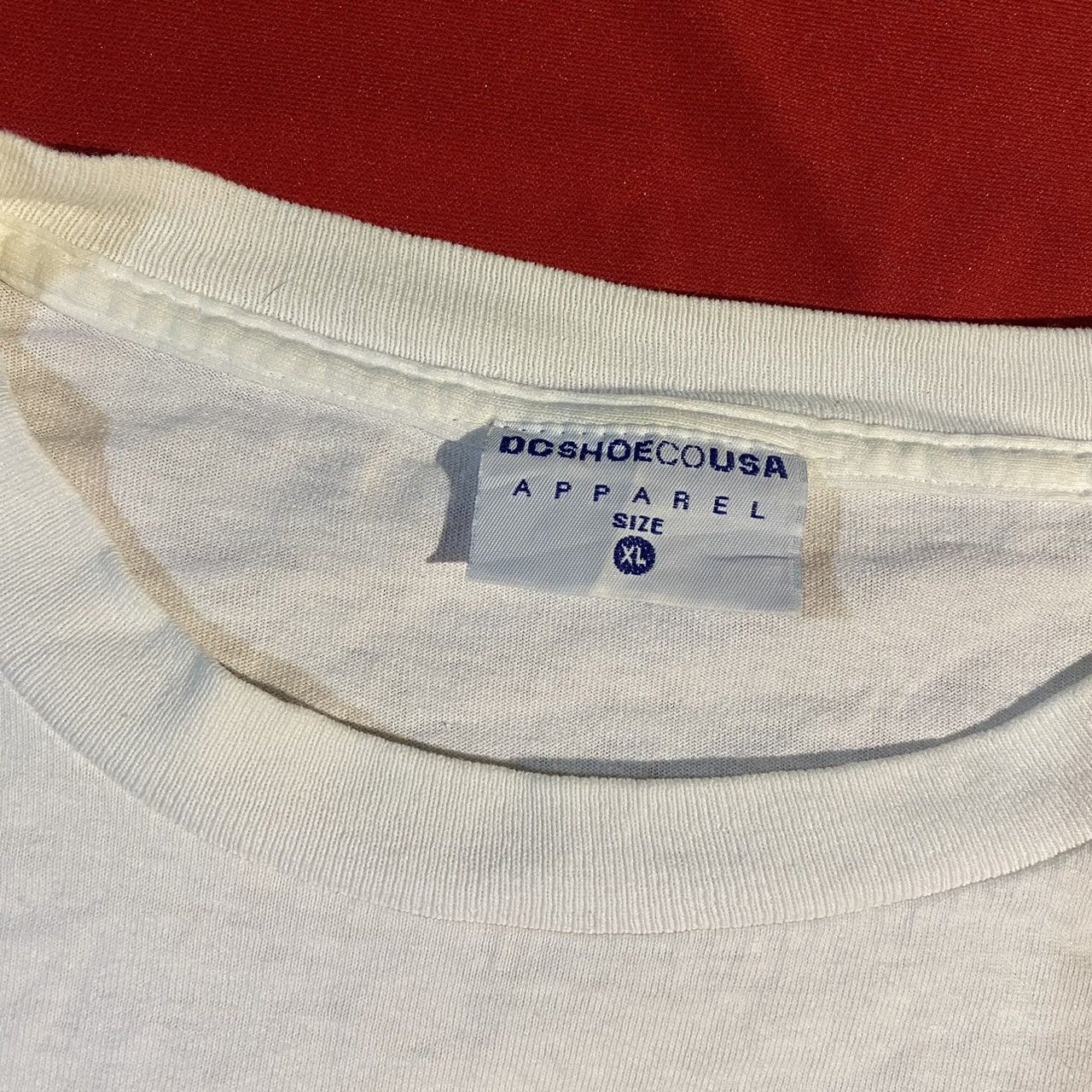 Dc × Vintage DC Shoe Co USA Droors Logo Mid-90s Tee | Grailed
