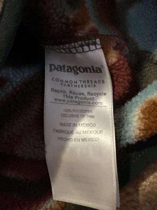Patagonia Men's Synchilla Snap-T Fleece Pullover X Common Threads | Grailed