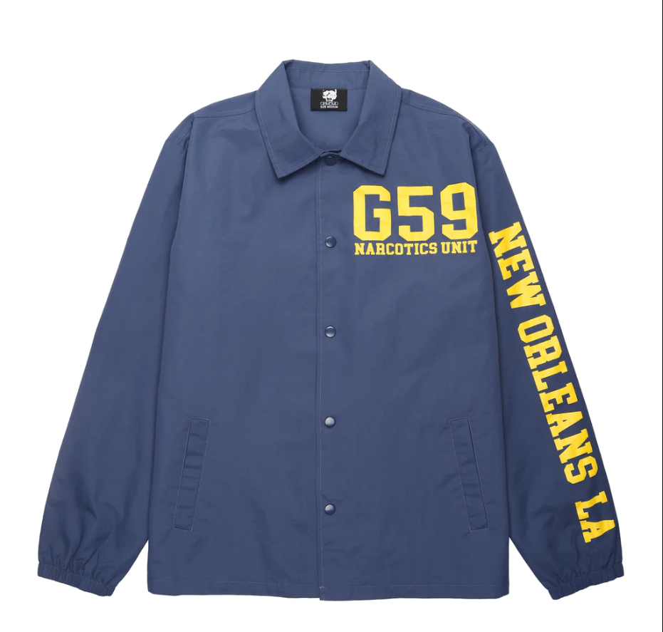 Streetwear G59 Narcotics Coaches Jacket | Grailed