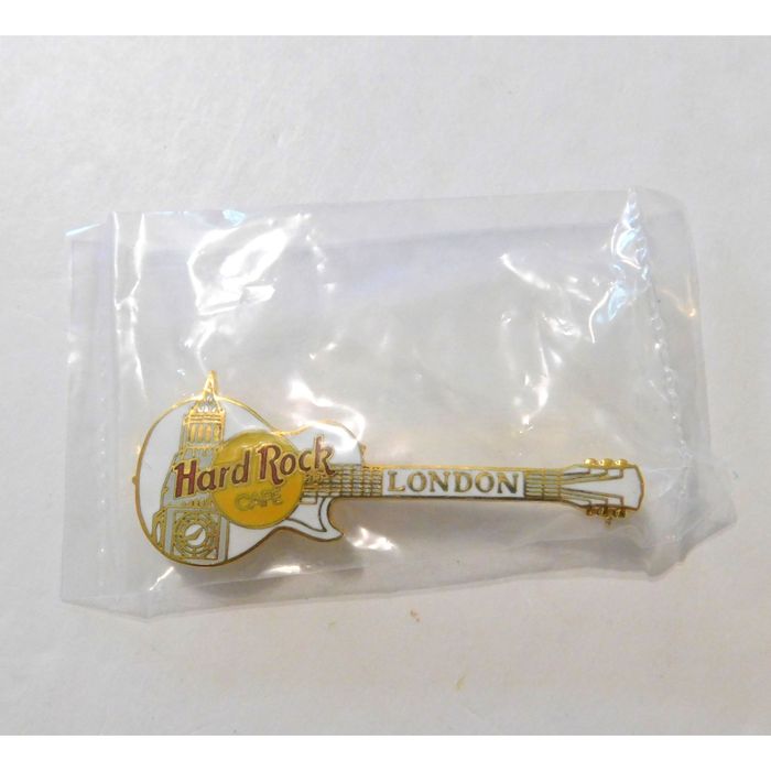 Hard Rock Cafe Hard Rock Cafe London Guitar Collectible Pin England Big ...