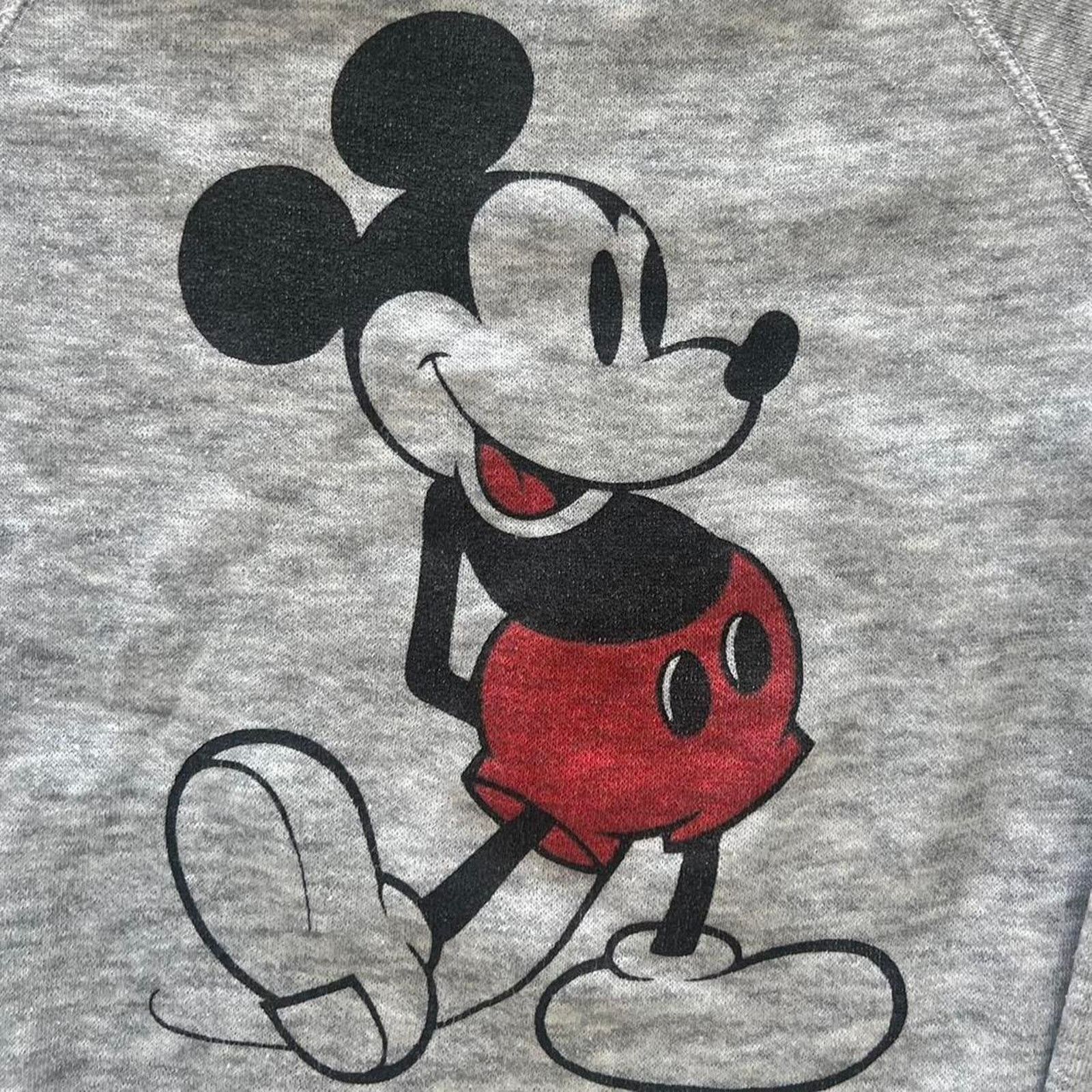 Vintage Vintage 80s Disney Mickey Mouse Cartoon Character Crewneck ...