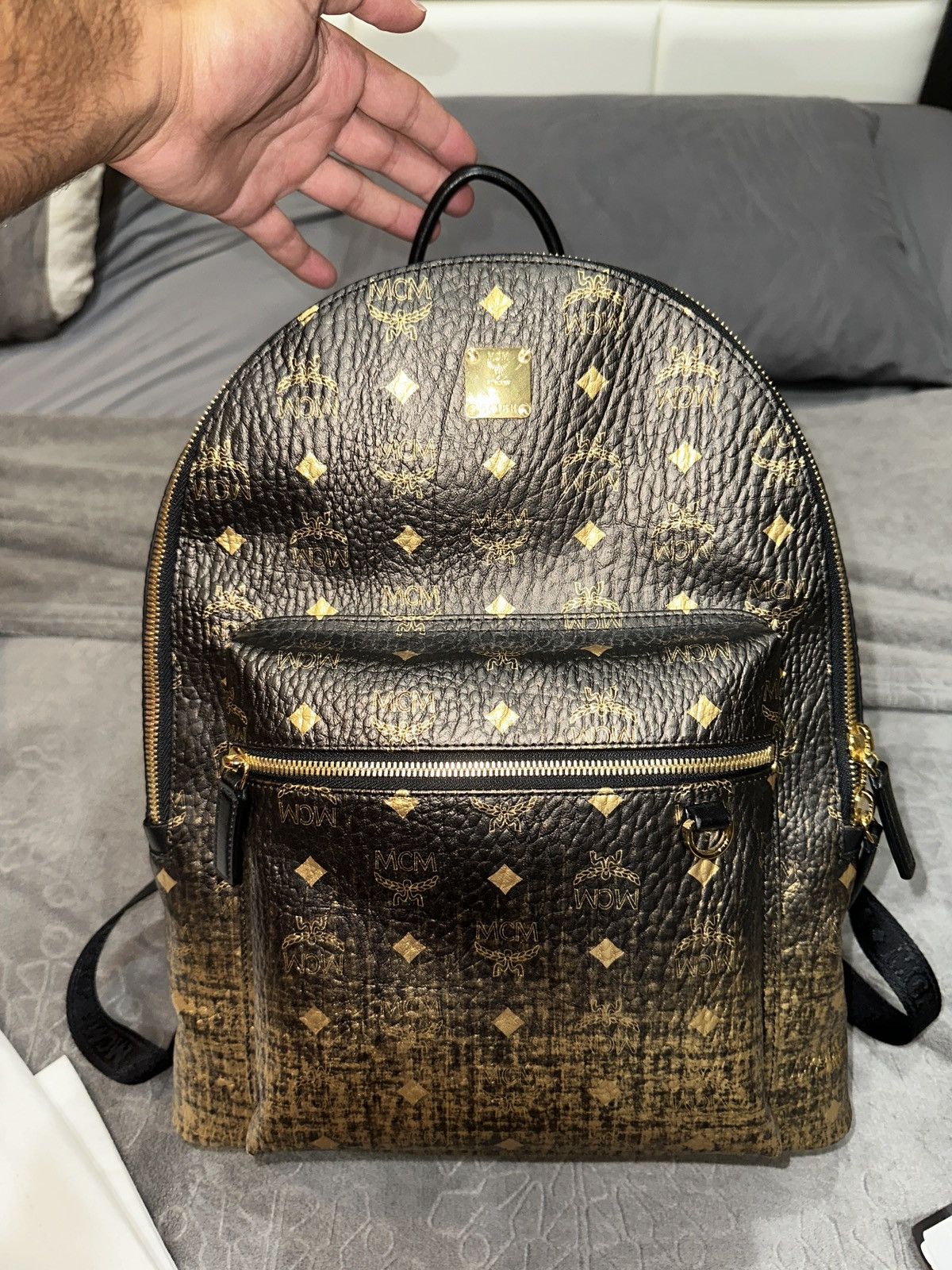 MCM MCM Gradient Backpack | Grailed