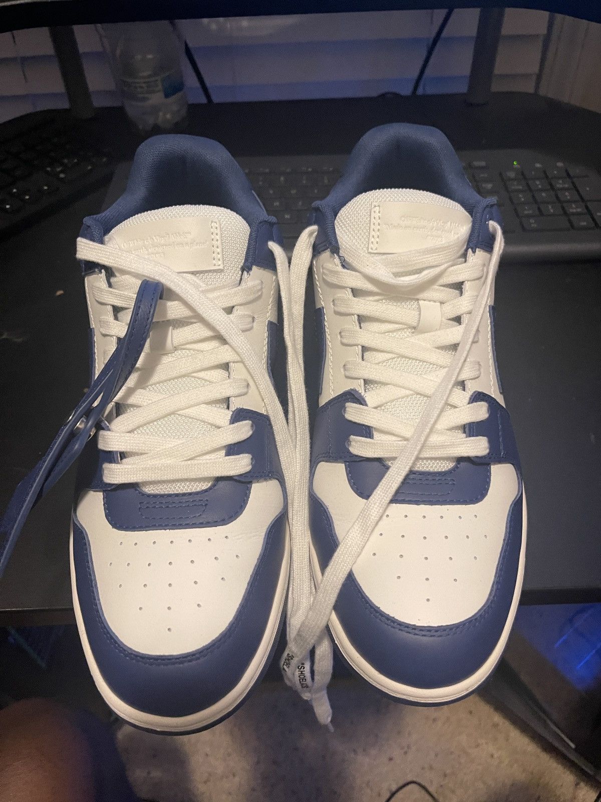 Off-White Dark blue Out of Office | Grailed