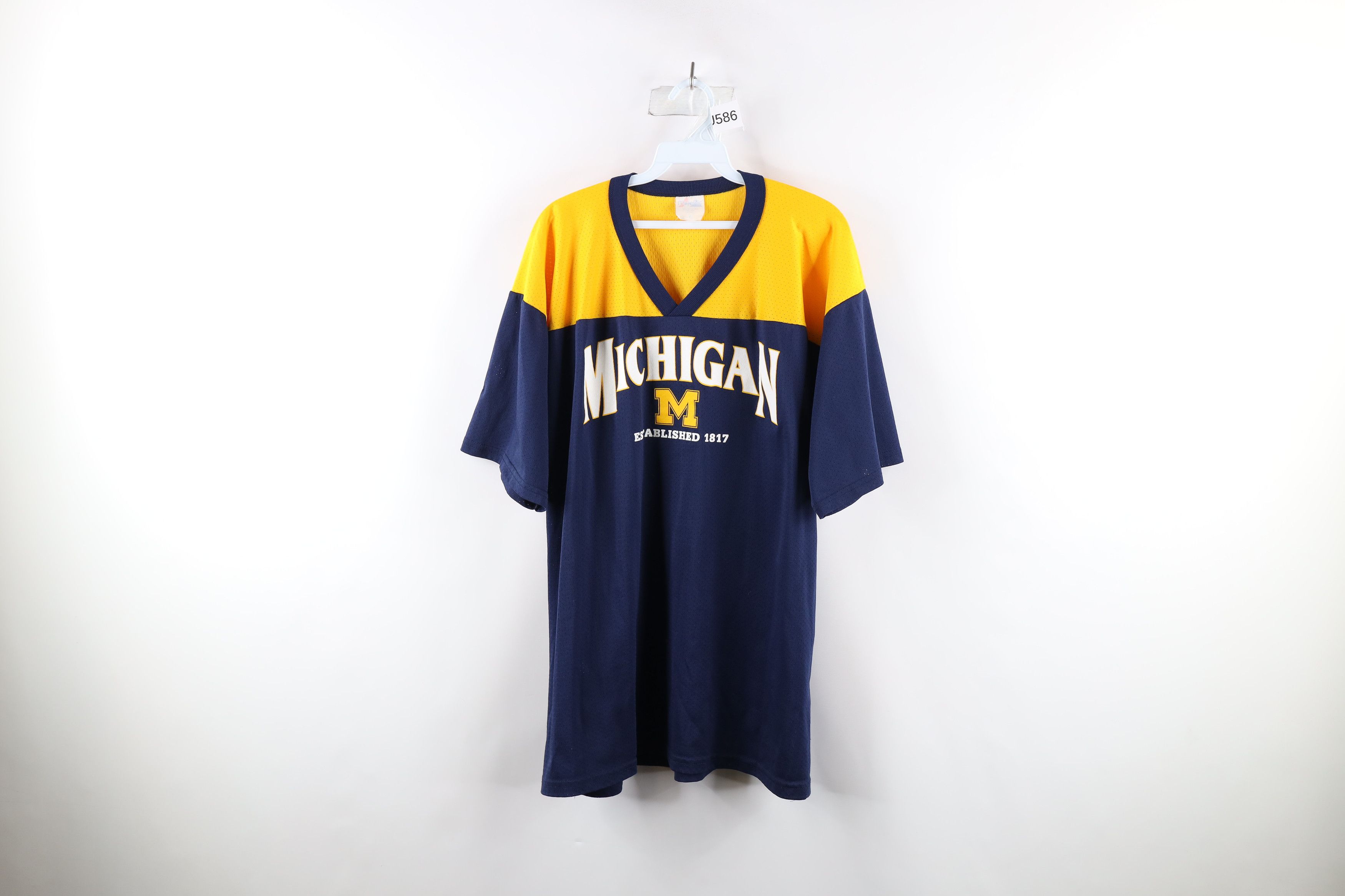 Vintage Vintage 90s Majestic of Michigan Football Jersey USA | Grailed