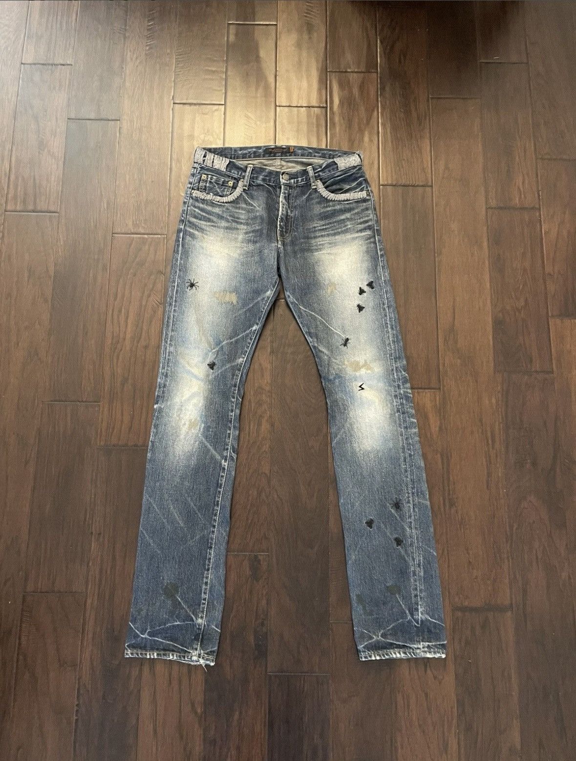 Undercover Undercover AW06 ”BBV GuruGuru” Bug Denim | Grailed