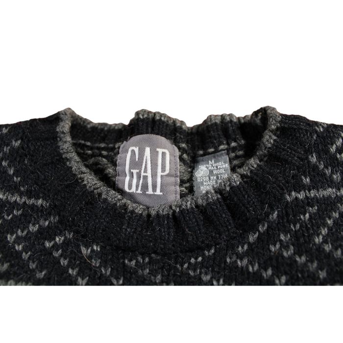 Vintage Vintage Gap Fair Isle Pattern Wool Chunky Knit Sweater | Grailed