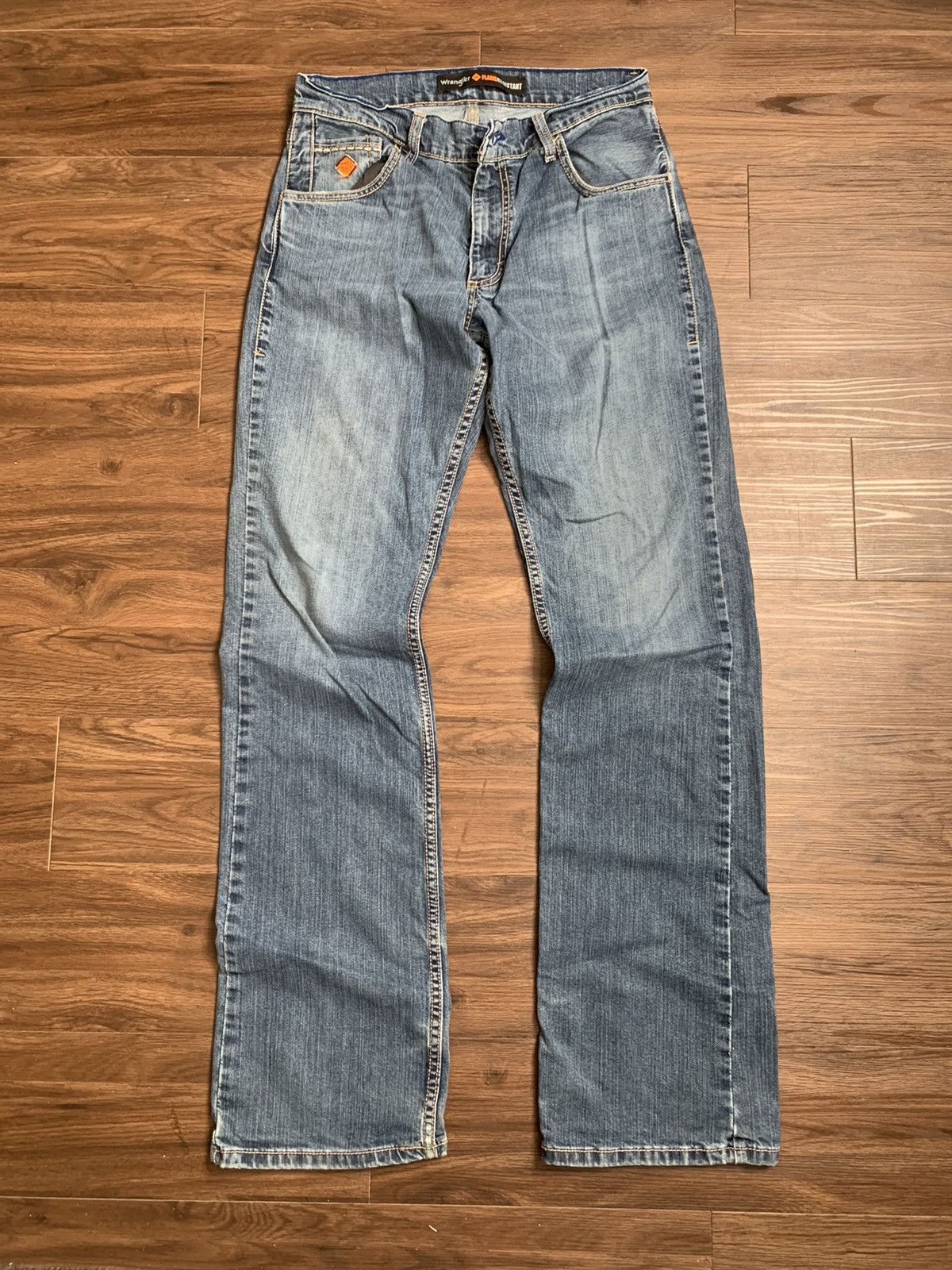 Streetwear × Vintage × Wrangler Vintage Wrangler Fire Resistant Jeans ...