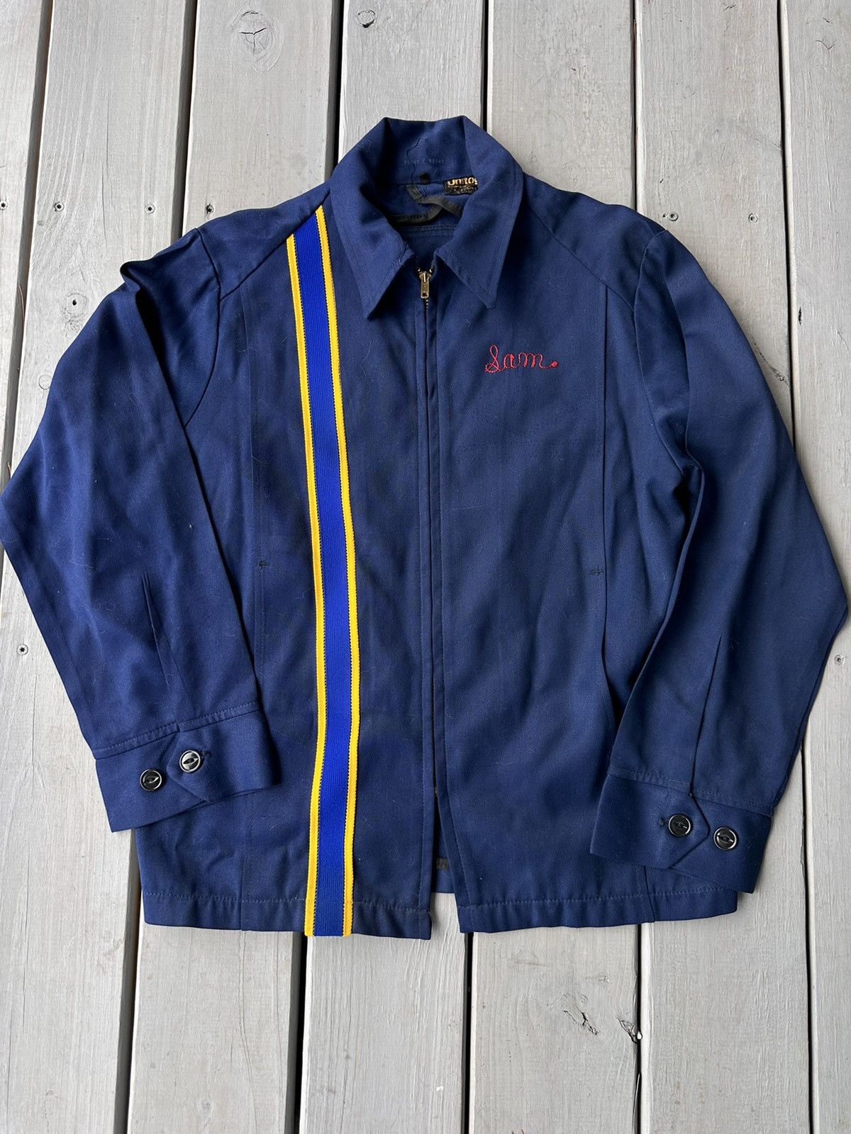 Vintage Vintage Detroit style mechanic jacket S 1970s rope stitch | Grailed