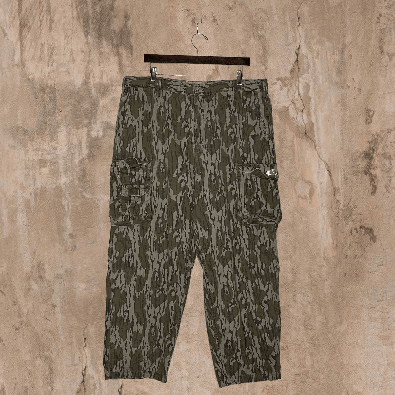 Camo × Mossy Oaks × Vintage Mossy Oak Hunting Camo Cargo Pants Baggy ...